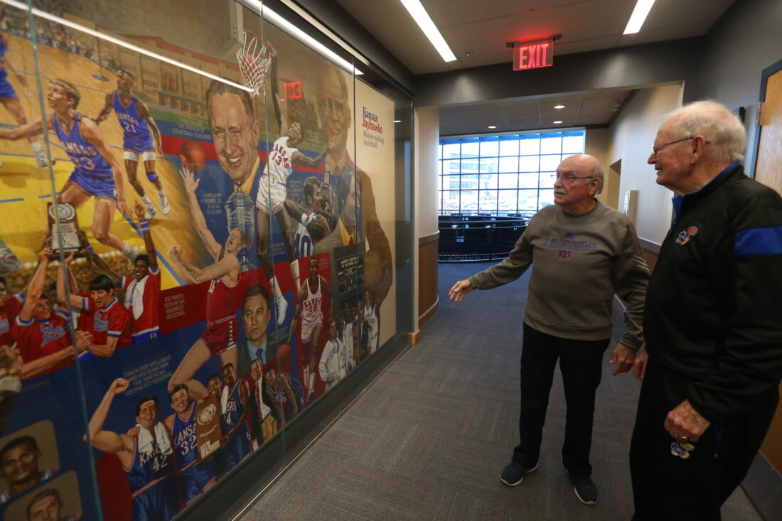 On anniversary weekend, former KU basketball coach and the artist who ...